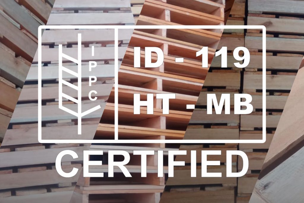 Pabrik Pallet Kayu Bersertifikat ISPM#15 No.ID#119 Medan sejak tahun 2015